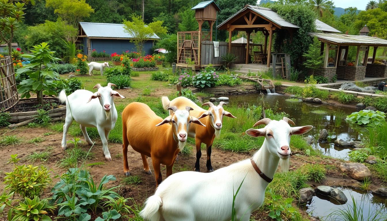 Goats in Permaculture: Sustainable Landscaping and Milk Production
