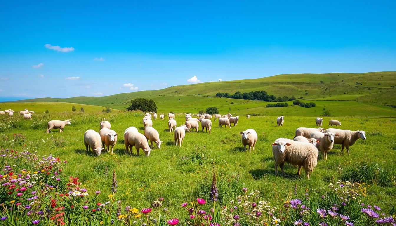 Sheep in Permaculture: Wool Production and Grazing Management