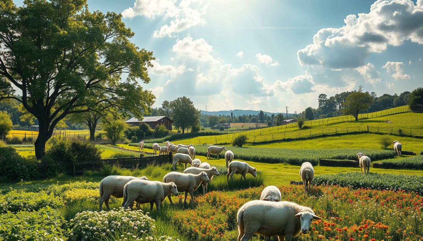 Sheep in Permaculture: Wool Production and Grazing Management