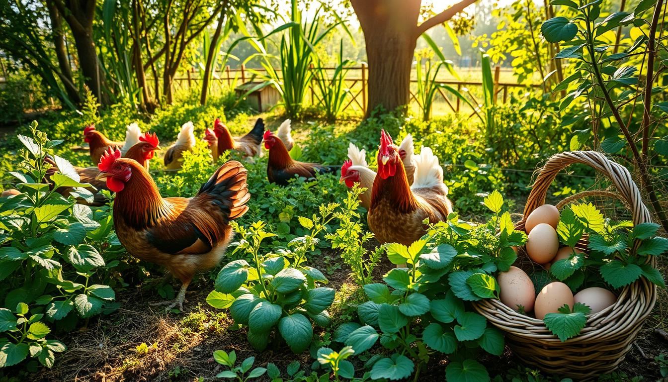Permaculture Plants for Chicken Fodder Systems