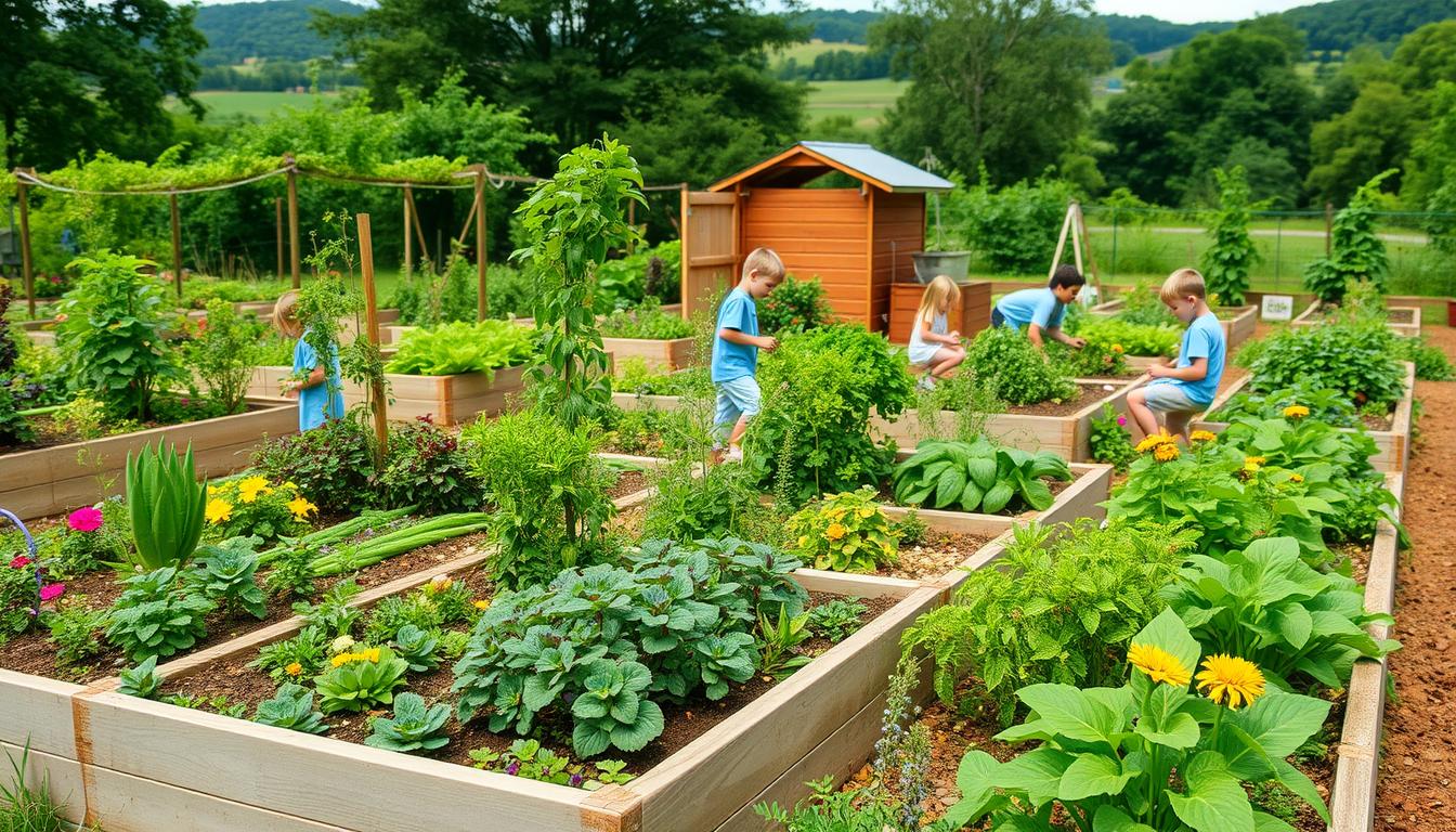 School Garden Permaculture: Educational Design for Kids