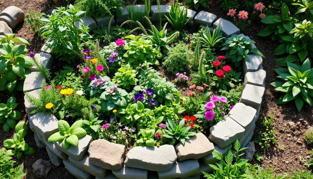How to Create a Permaculture Herb Spiral